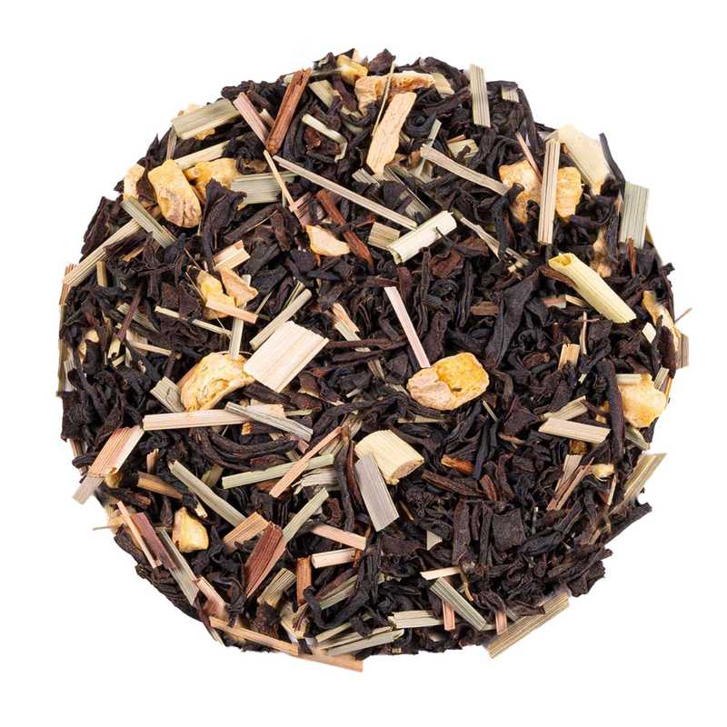 Organic Ginger Lemon Black Tea Blend | Immune & Digestive Support Tea ...